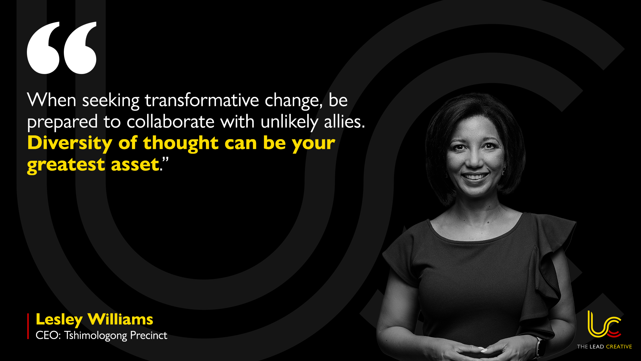 Lesley Williams – The Lead Creative